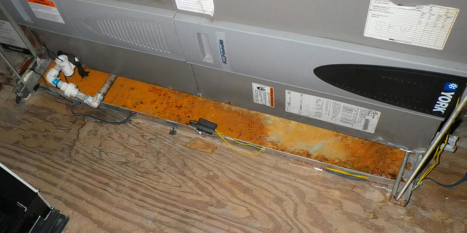 How To Replace An Air Conditioner Drip Pan - Smile HVAC