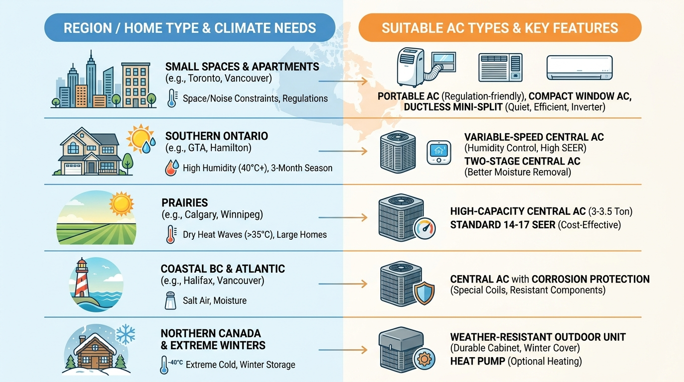 Best Air Conditioners in Canada 2026. Top Brands and AC units | Smile HVAC